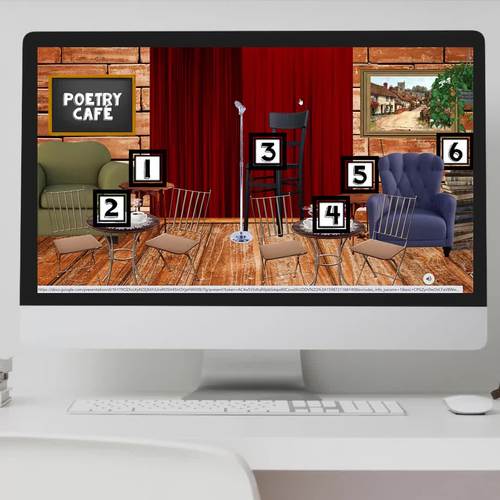 Poetry Cafe Analysis Stations by Jenna Copper - Doc Cop Teaching