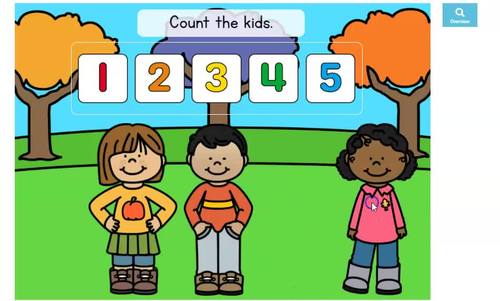 COUNTING UP TO 20 OBJECTS | FALL THEME | BOOM LEARNING™ | DISTANCE LEARNING