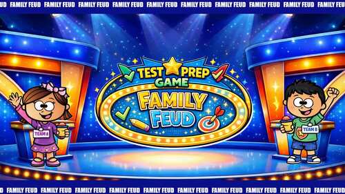 Test Prep Family Feud Style Game | Test Taking Strategies Review ...