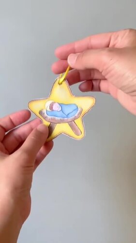 St John The Baptist Baby Jesus Star Ornament Christmas Season Coloring ...
