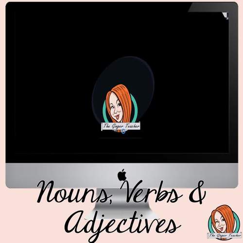 Nouns, Verbs and Adjectives Escape Room by The Ginger Teacher | TpT