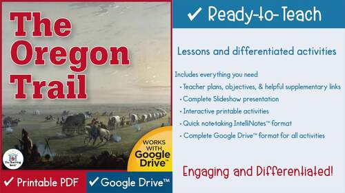 The Oregon Trail United States History Unit by The Teaching Bank