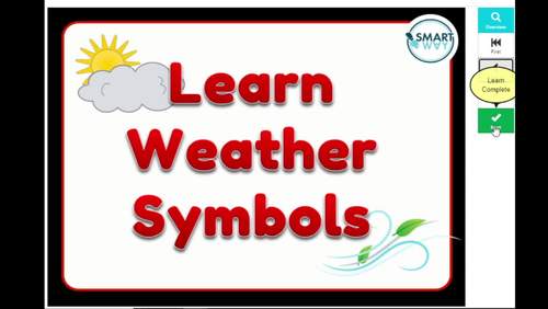Weather Words | Boom Cards by Smart Way | TPT