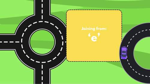 Queensland Cursive: Joining from e (Video and Worksheet - Lesson 4)