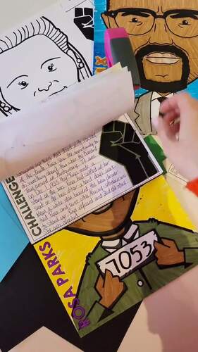Black History Month Flipbook Project by Love Live Laugh TEACH | TPT