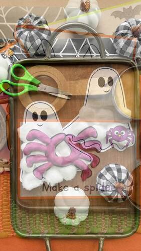 Halloween Fine Motor Skills and Sensory Bin Activities for Preschoolers