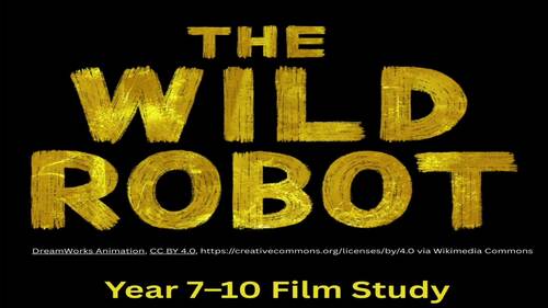 Wild Robot film study | Total Teaching Bundle | USA | TPT