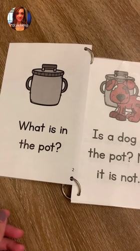 Emergent Readers Printable Decodable Books | CVC Words by MsKinderhop