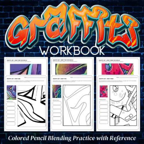 Graffiti Workbook, Colored Pencil Blending & Names, Middle School Art ...
