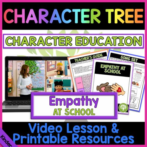 Empathy at School 2 of 4 | Character Education for Kindergarten | TPT