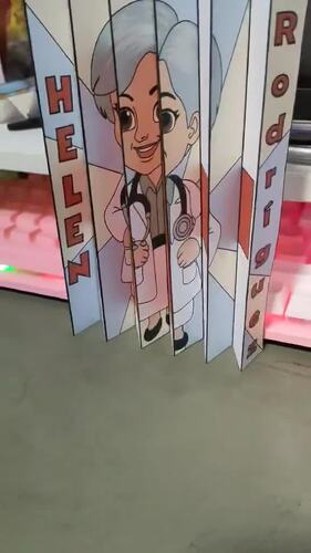 Hispanic Heritage Month Crafts Agamograph Art Helen Rodríguez Trías ...