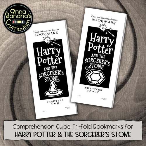 HARRY POTTER AND THE SORCERER'S STONE Comprehension Guide Tri-Fold ...