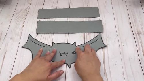 Vampire Bat hat, Vampire Bat Headband, Letter V craft by Liv and Leb