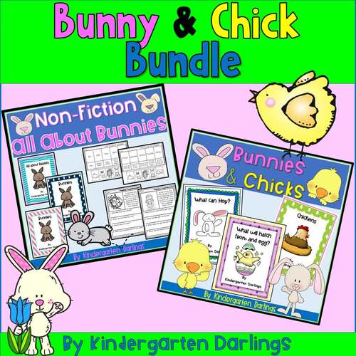 Easter and Spring: Bunnies, Chicks, Fiction & Non-Fiction Readers ...