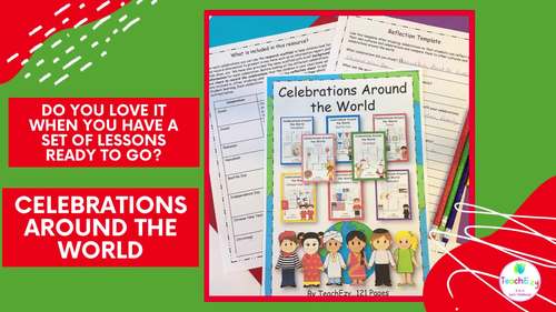 Celebrations Around the World MEGA PACK | Cultural Holidays Activities