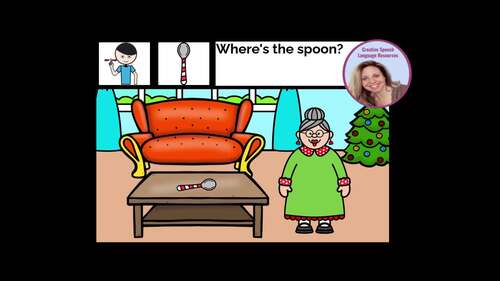 The Old Lady Who Swallowed a Spoon Interactive Speech and Language Activity