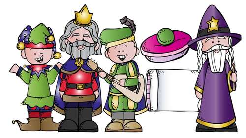 Princess & the Pea clipart set 2 literature clipart book companion ...