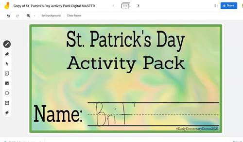 St. Patrick's Day Activities plus Rhyming and Syllables for Google ...