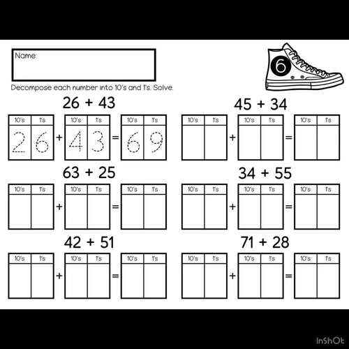 Mental Math Sprints: Place Value Addition within 100 with No Regrouping