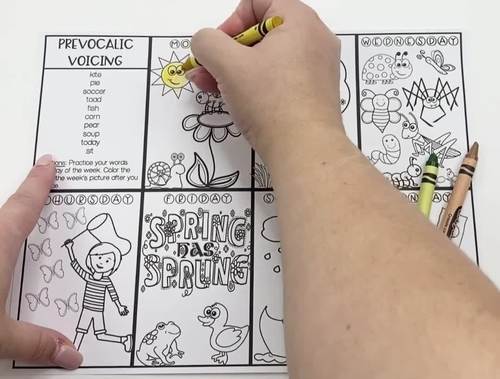 Phonological Processes Homework Bundle for Holidays and Seasons by ...