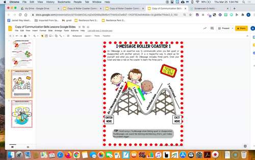 Communication Skills Lessons / Interactive Game / Digital Google Slides™