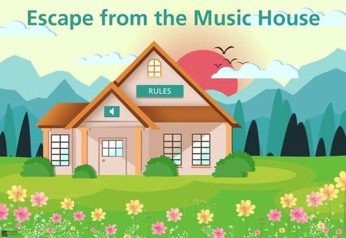 Music Escape Room 1 - Escape the Music House Interactive Treble Clef ...
