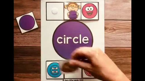 Interactive 2D 3D Shape Posters for Preschool, Kindergarten & Special ...