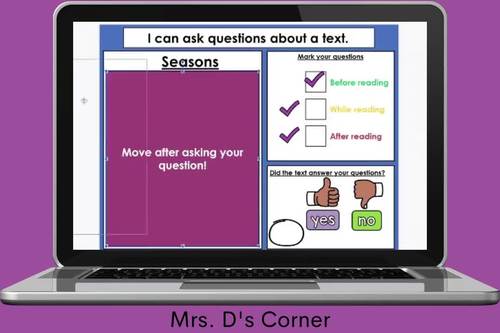 First Grade Informational Text Standards-Aligned Digital Activity Bundle