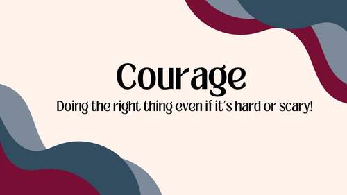 The Whispering Town - Courage by MindfulMessAndWhimsy | TPT