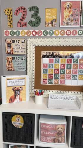 Dog Class Decor Bundle by Hanging with Mrs Hulsey | TPT