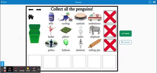 Winter Articulation Bundle game BOOM Card™ by SC Speechie | TPT