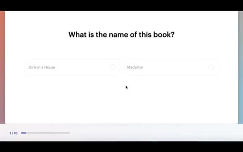 Madeline: Early Elementary Digital Assessment by Flossy and Jon Jon