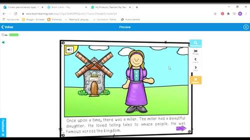 RUMPELSTILSKIN Boom Cards | Story Reading Comprehension by Ms Herraiz