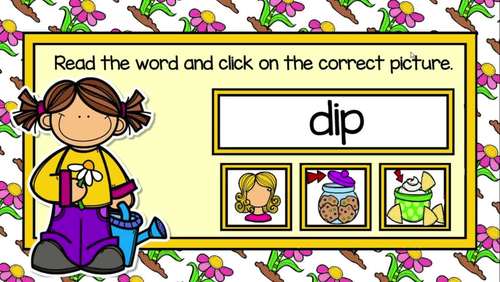 Giggly Games Spring Has Spring Short Vowel I GOOGLE SLIDES | Distance ...