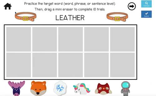 L Sound Articulation Boom™ Cards | Articulation Fun w Mini Erasers Speech