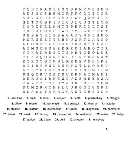 Wednesday War Word Searches (5 total) by Curt's Journey | TPT