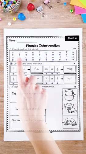 Phonics RTI Reading Intervention Activities Tracker Decodable Readers ...