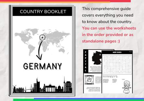 Germany Country Study Booklet - Culture and Geography Activities ...