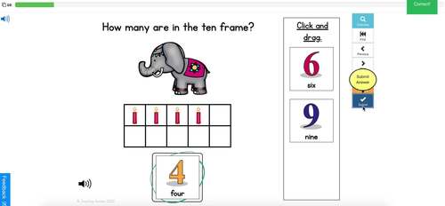 Diwali Ten Frame Counting | Diwali Boom Cards by Teaching Autism