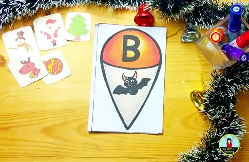 Winter Alphabet and Numbers Flashcards by The Joy in Teaching | TPT