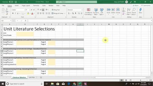 Conversational Solfege Automatic Unit Planner by MrBottorff Music