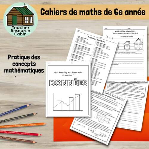 Grade 6 Ontario FRENCH Math Workbooks (Full Year Bundle) | TPT