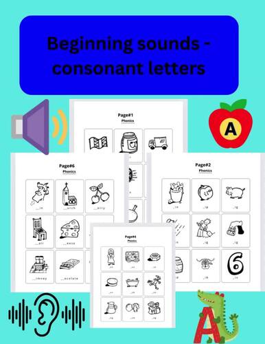 Beginning sound-consonant letters by doaa alkaabi | TPT