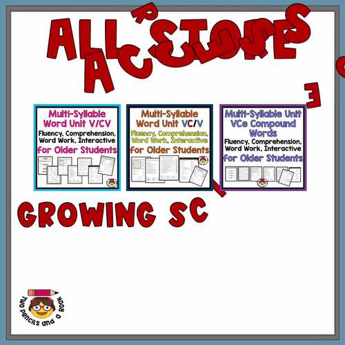 Science of Reading Phonics ALL STORE ACCESS - Growing Bundle Older Students