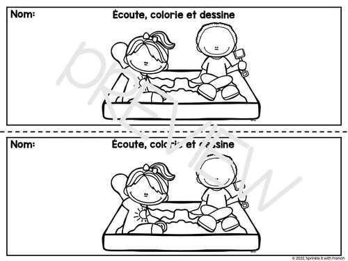 French Listening Activities by Sprinkle it with French | TPT