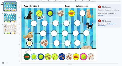 Editable Digital Reward Chart with Interactive Tokens for CLASSROOM ...