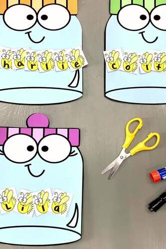 Firefly Name Writing Craft - Bug Jar Craft - Preschool, Pre-K ...