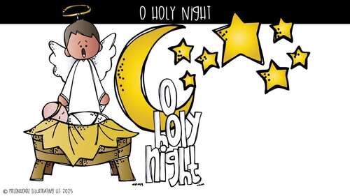 O Holy Night clip art, Christmas clip art, Nativity clip art Mini