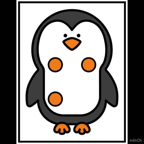 Winter Penguin Subitizing Dots to 10 | Number Talks Cards for Kindergarten