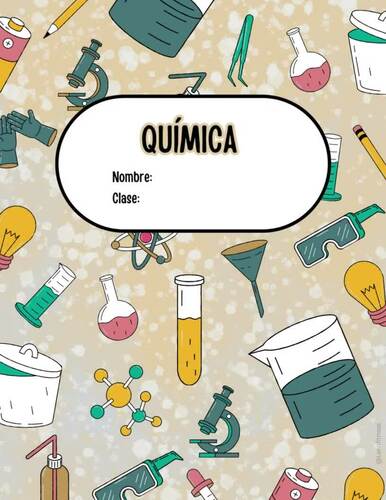 Spanish: Chemistry bilingual | 12 cover sheets | Química by Lernfitness